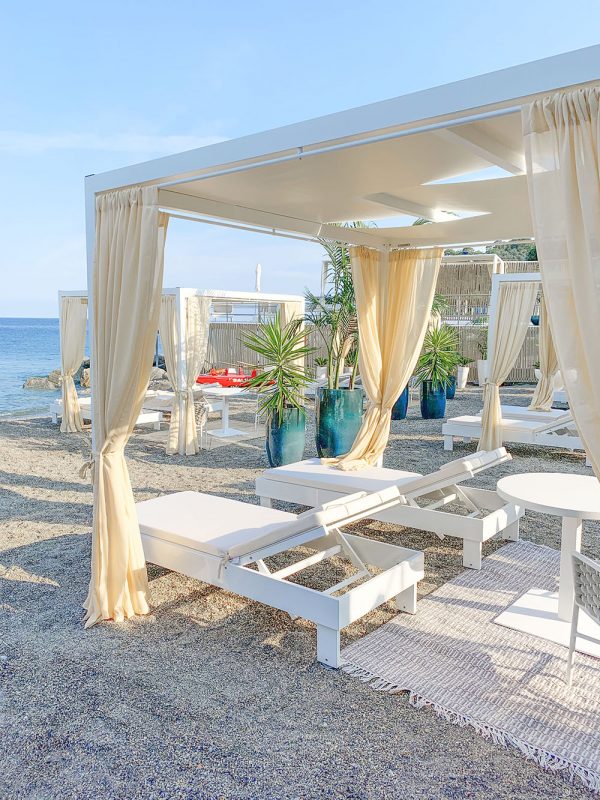 King Size sunbed Castore | Crema Outdoor